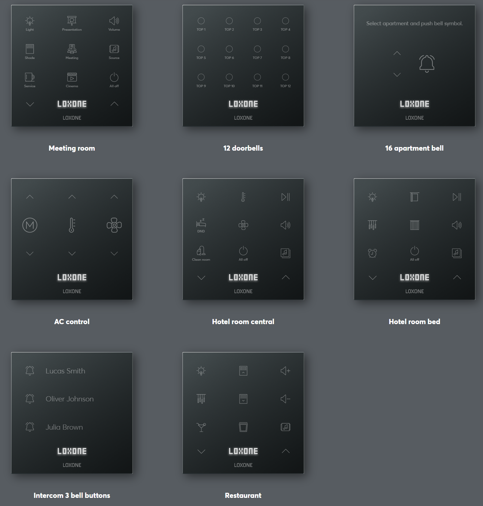 Loxone Touch Pure Flex Tree (biały) | sklep Z-Home | Warszawa